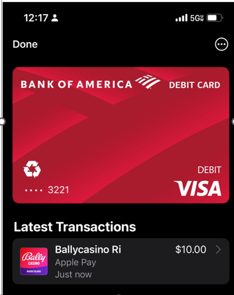 Apple Pay Verification – BallyBet CO